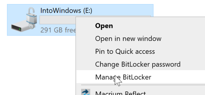 Remove Padlock or Lock Icon from Drives in Windows 10