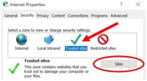 How You Can Add Trusted Sites in Windows 10