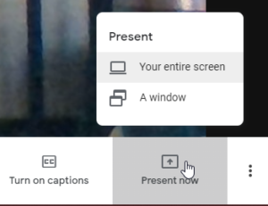 How to Share your Screen on Google Meet Video Meetings
