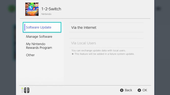 How to Update the Software on Nintendo Switch