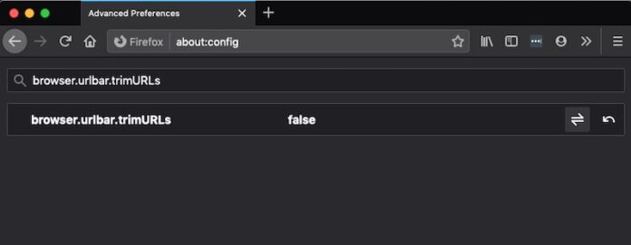 How to Always Show Full URL in Firefox Address Bar