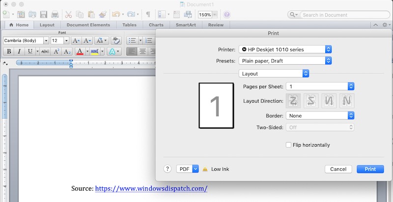 How To Set Document To Print Double Sided In Word Freshdelta