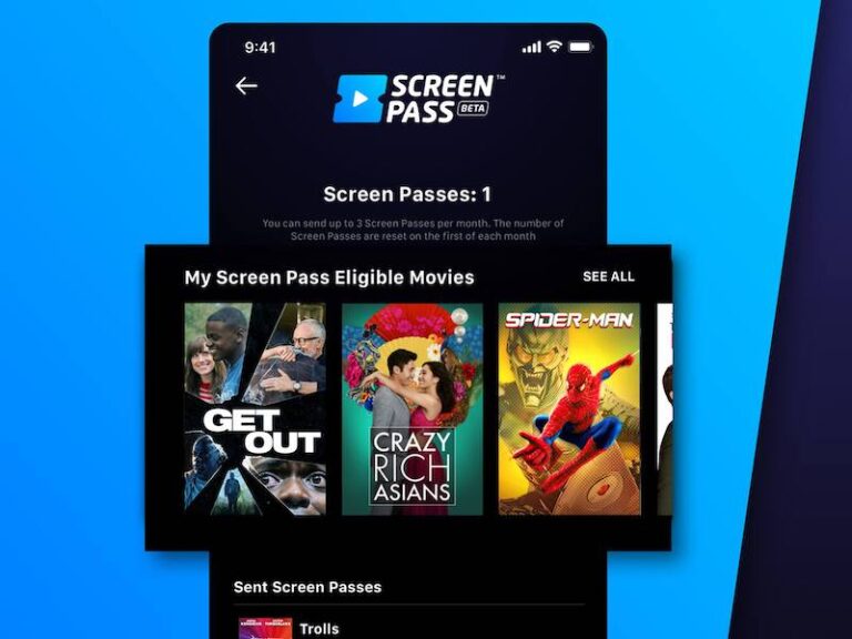 Use Movies Anywhere Screen Pass Digital Lending Program