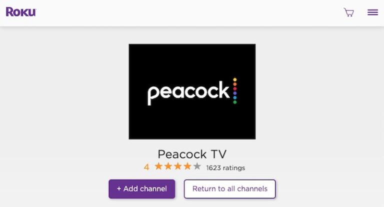 How to Watch and Download Peacock on Roku Channel Store
