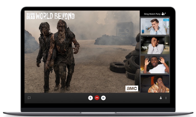 How to Use and Host a Sling Watch Party for Live TV Feature