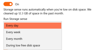 How to Use and Enable Storage Sense on Windows 10 PC