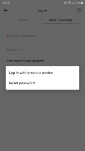 How to Change or Reset Forgotten TikTok Account Password