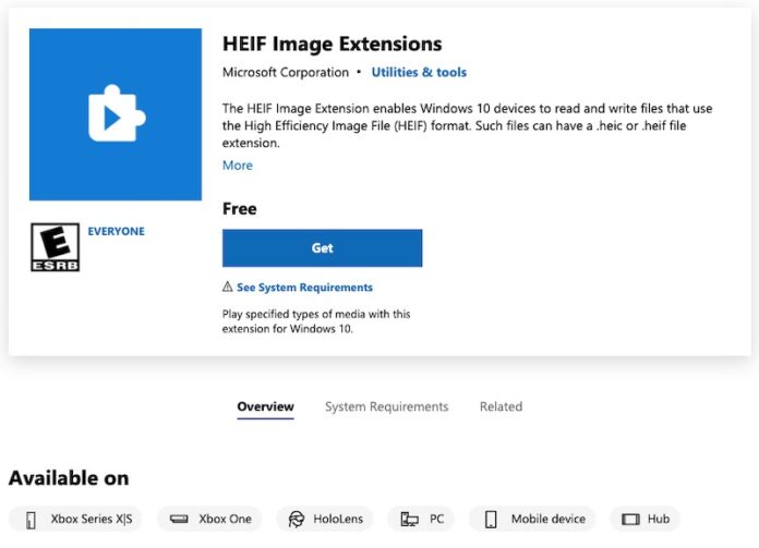 How to Open and Play HEIC and HEVC Files on Windows 10 PC