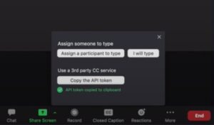 How to Add Live Closed Captions to your Zoom Meetings