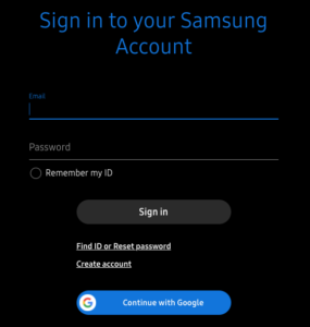 How to Fix Samsung Account Processing Failed Sign in Error