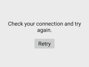 Fix: Check your connection and try again Google Play Store error