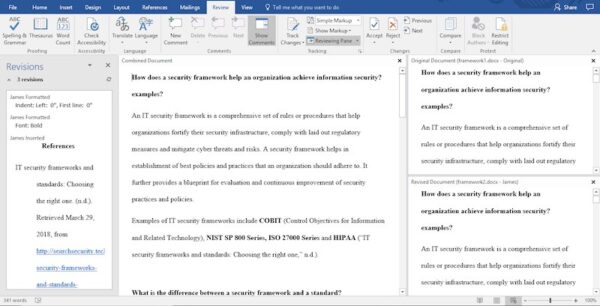 Compare Two Ms Word Documents With Compare Suite