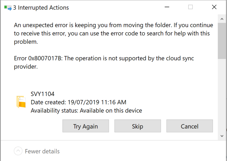 How to Fix iCloud Syncing Error 0x8007017B on Windows 10