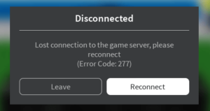 How to Fix Roblox Error Code 279 or 277 Server Connection Issue