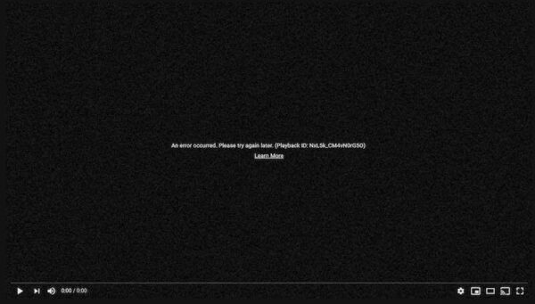 Fix: An Error Occurred Please Try Again Later YouTube Issue