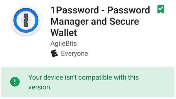Fix Your Device Isn t Compatible With This Version Android Error