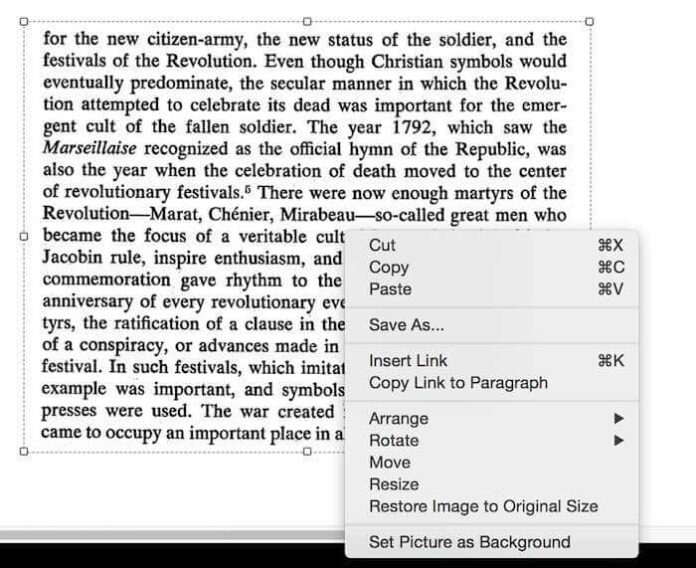 Fix OneNote Copy Text from Picture Option Missing in Windows 10