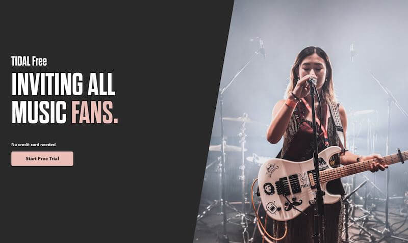 How to Sign up for Tidal Free Music Subscription Tier Account