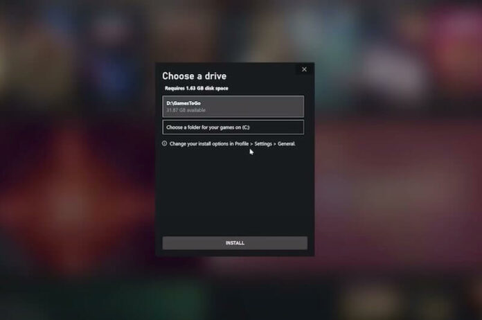 How to Install PC Games to Any Windows Folder on Xbox App