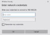 Fix Enter Network Credentials Windows 10/11 Error Keeps Popping