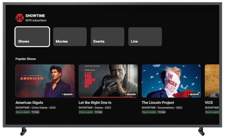 Services to Watch on YouTube Google Primetime Channels