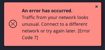 Fix An Error has Occurred Error Code 7, 2 or 6 on BitWarden