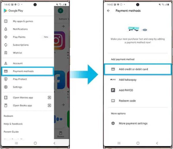 Fix ‘Your Transaction Cannot Be Completed’ Error on Google Play Store
